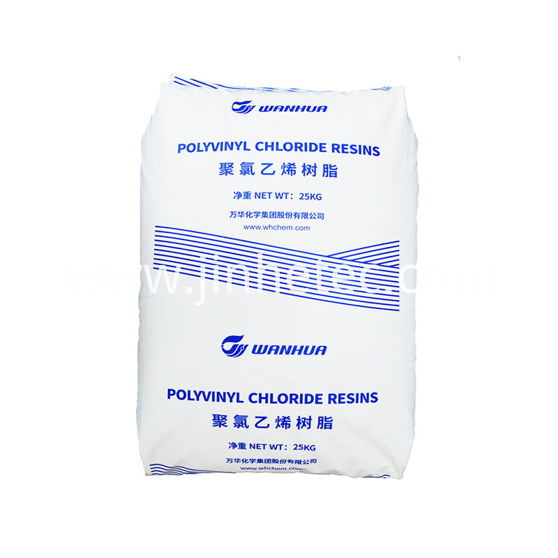 Ethylene PVC Resin Wanhua Brand PVC WH800 China Manufacturer