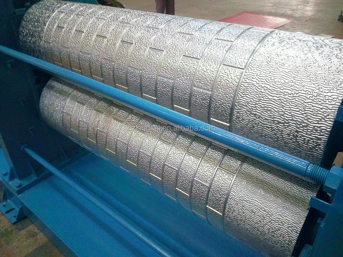 Lightweight Metal Wall Insulation Panel Embossing Machine For Sale ...