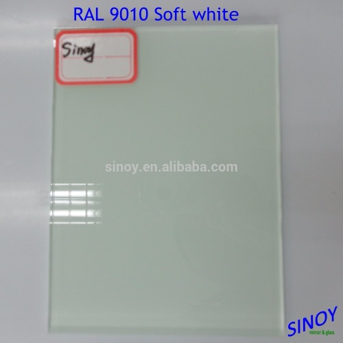 Ral 9010 Softe White Opaque Glass, White Lacquered Glass, White Color ...