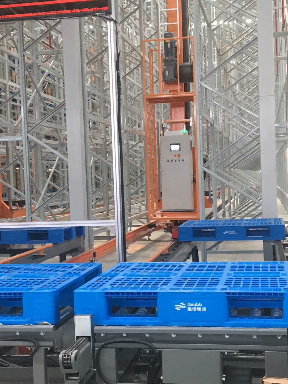 Hdpe Stackable Plastic Pallet For Stacker Machines, High Quality Hdpe ...