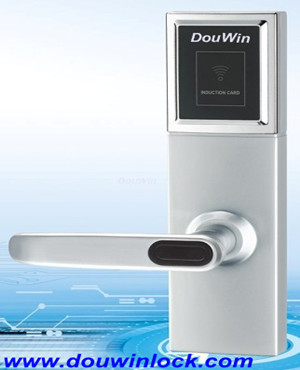 Electric Mechanical Thin Door Lock With Card, High Quality Electric ...