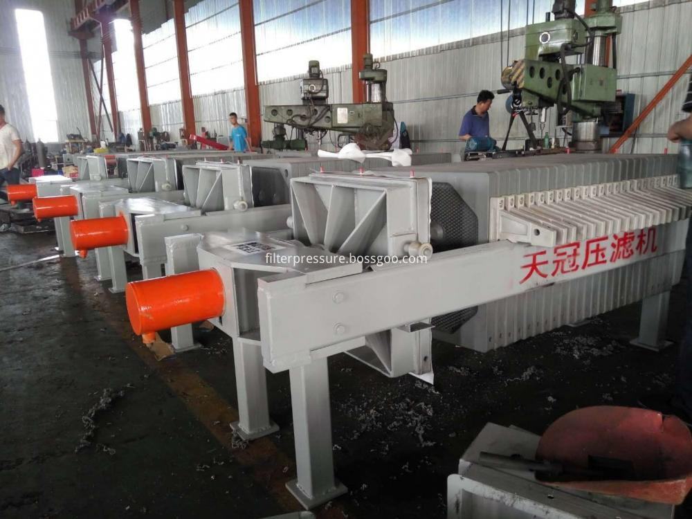 Automatic Chemical Industry Chamber Membrane Filter Press, High Quality ...
