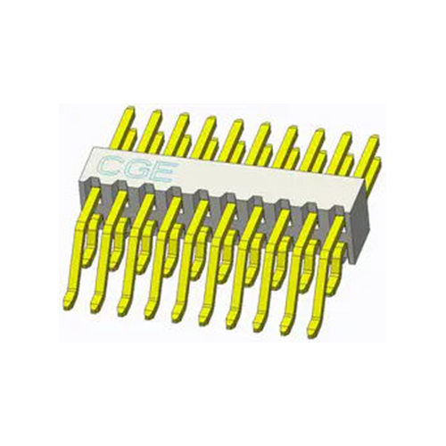 Smt Right Angle Reclining Type Double Row Connector, High Quality Smt ...