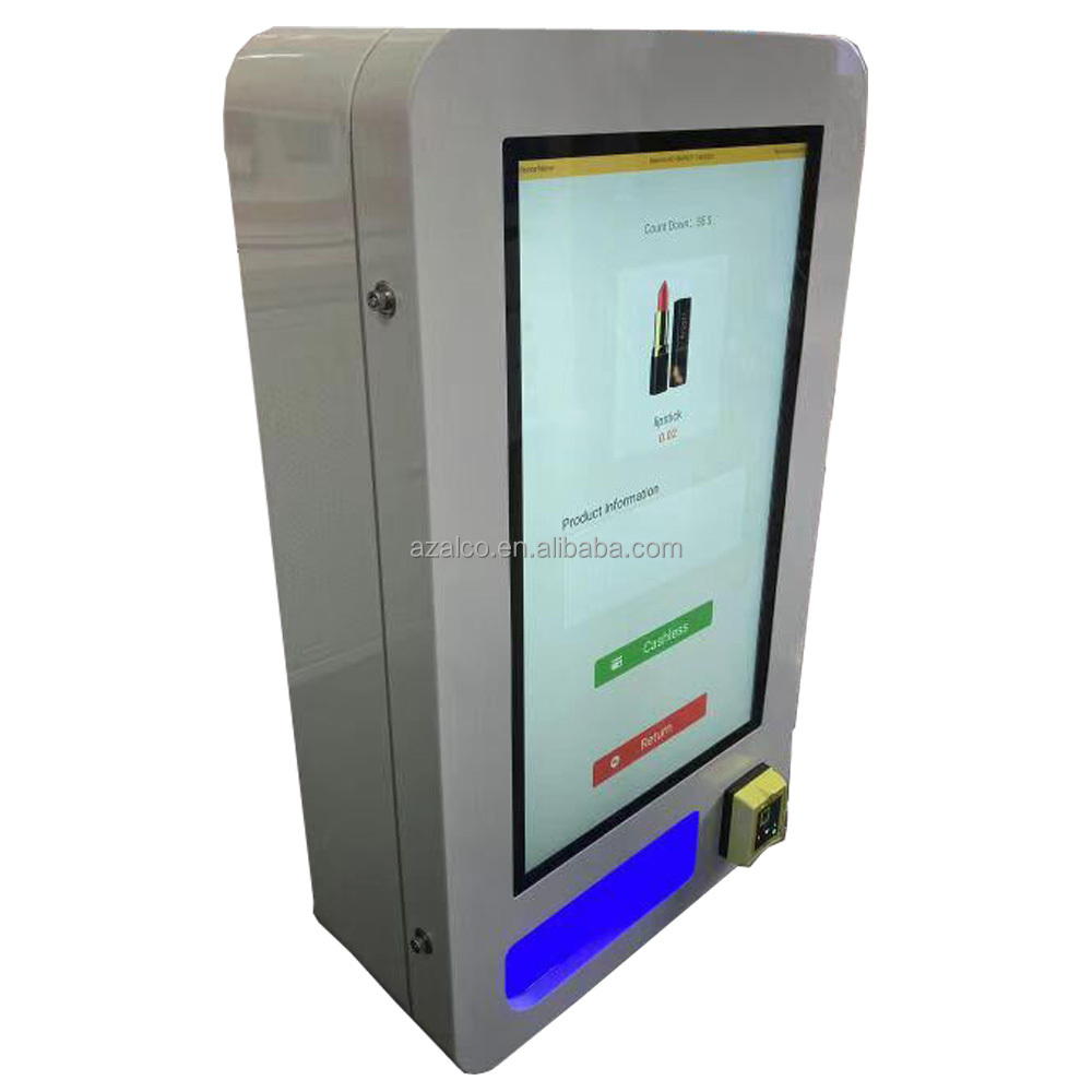 Touch Screen Wall Mount Vending Machine With Age Verification And Bank ...