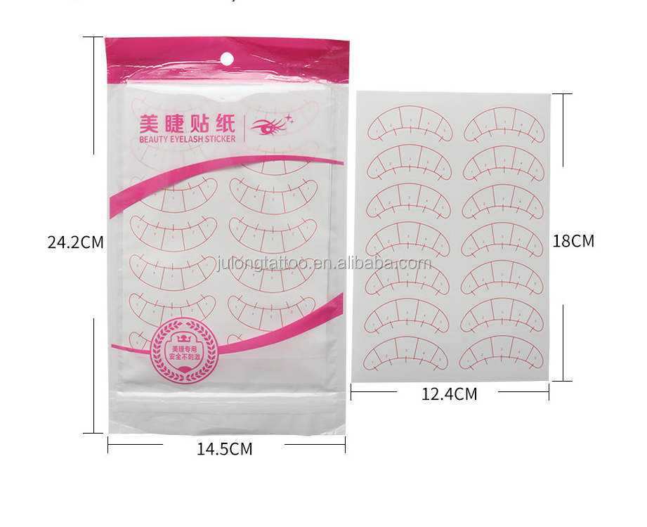 Beginner's Guide To Under Eye Makeup And Eyelash Extension Sticker Lash ...