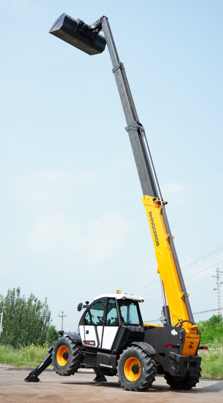 18m High-lift Fork Loader For Port Use Rhinoceros Telehandler Heavy ...
