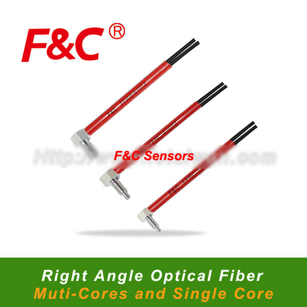 F&c Right Angle Fiber Optic Sensor, Diffuse And Through Beam Type ...