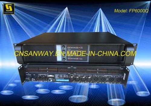 4ch Class Td Power Amplifier, Stereo Audio Amplifier, Big Power Amplifiers (sanway Fp6000q ...