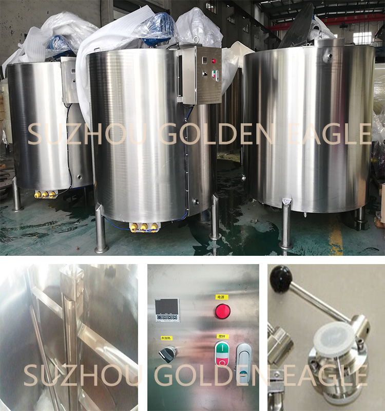 Qbj1000 Chocolate Holding Tank Stainless Steel Storage Tank, High ...
