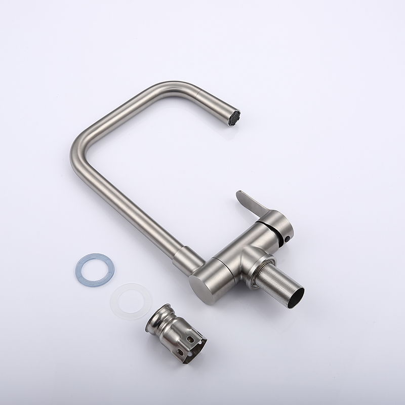 Stainless Steel U Shape Satin Kitchen Faucet, High Quality Stainless ...