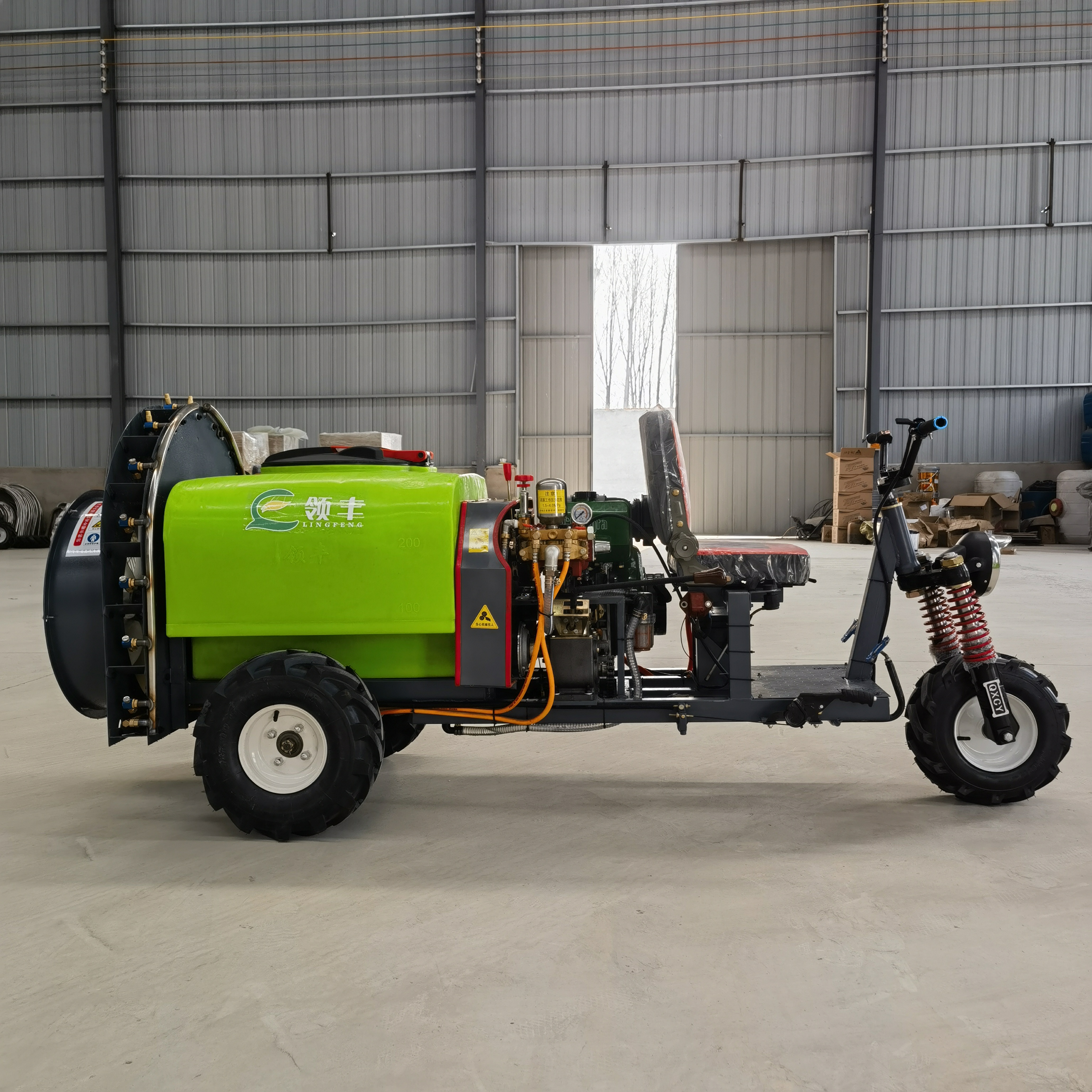 300l Self-propelled Air Mist Blower Agricultural Orchard Sprayer With ...