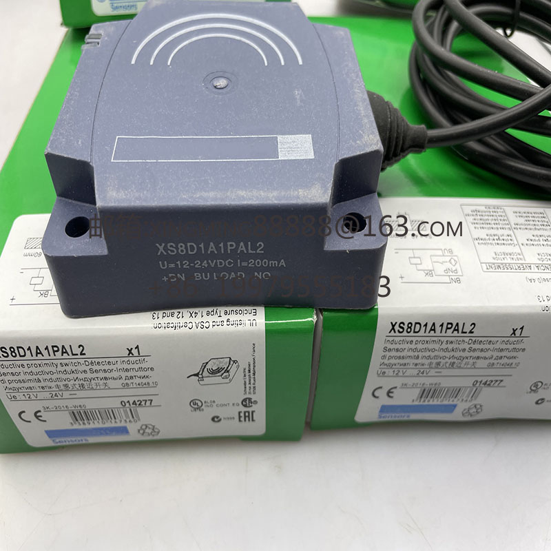 Xs8d1a1pal2 And Xs8d1a1nal2 Proximity Switch Sensors - Spot Supply ...