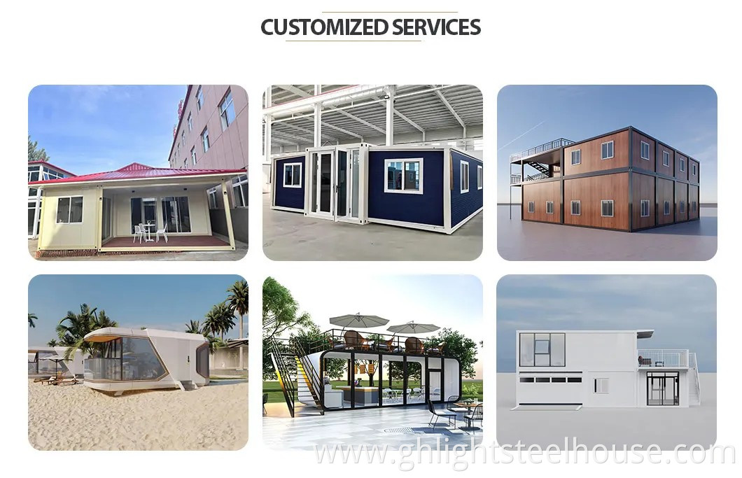 Steel Structure Comfortable Mobile Villa Container House China ...