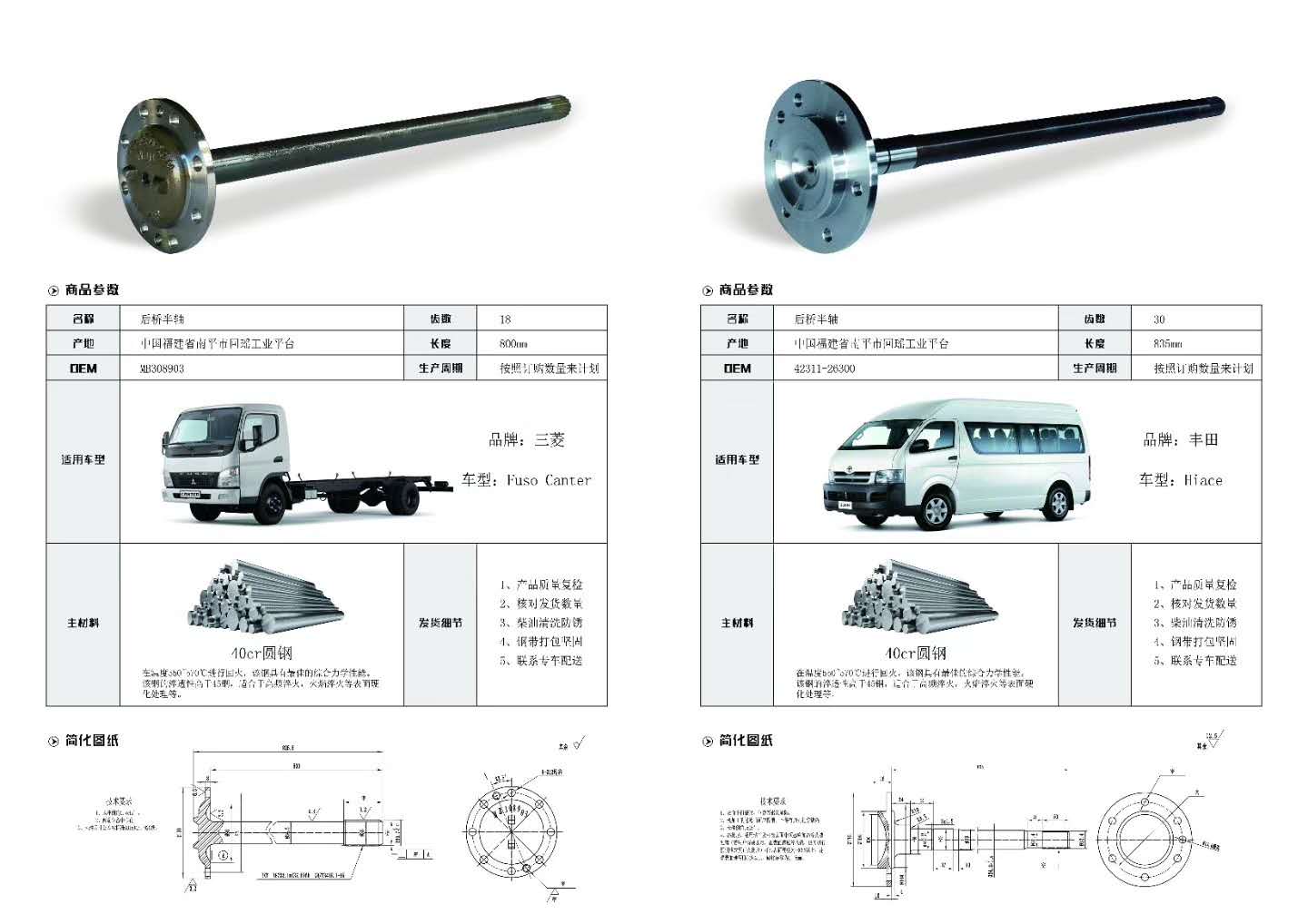 Mitsubishi Fuso Canter Light Truck Front Steering Wheel Axle Beam ...