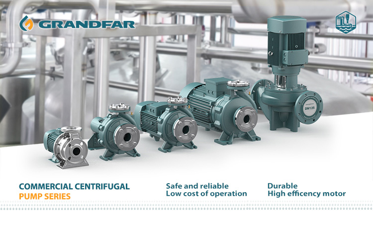 Grandfar Gf Series Industrial Centrifugal Pumps - 1hp To 100hp 3 Phase ...