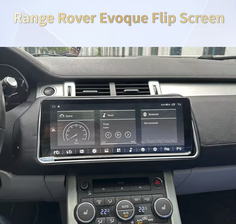 12.3 Inch Car Radio Dvd Player With Flip Screen Gps Navigator For Land ...