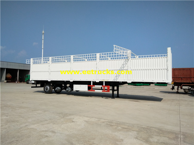40 Ton Tri-axle Box Van Trailers, High Quality 40 Ton Tri-axle Box Van ...