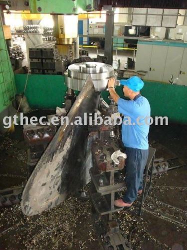 Bulb Hydro Turbine Runner Blade, High Quality Bulb Hydro Turbine Runner ...