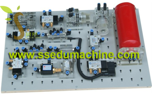 Basic Pneumatic Training Workbench Pneumatic Bench Educational Equipment, High Quality Basic ...