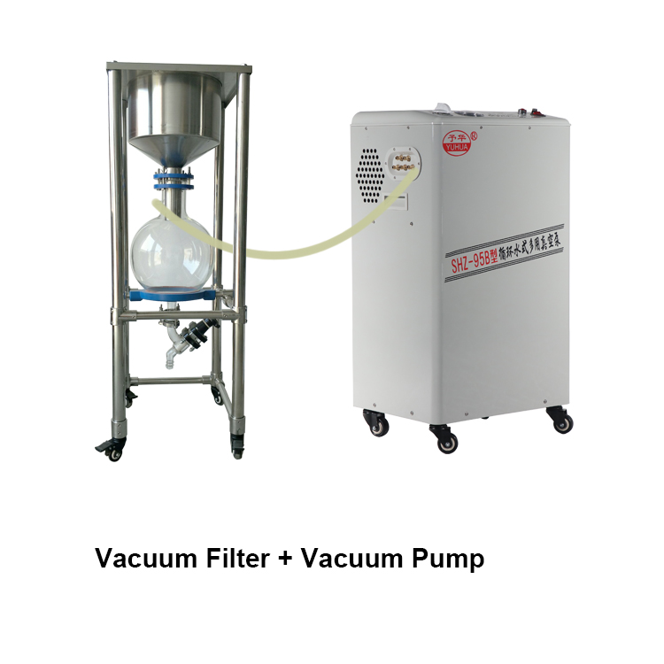 20l Lab Nutsch Filter Vacuum Filtration System With Vacuum Pump, High ...