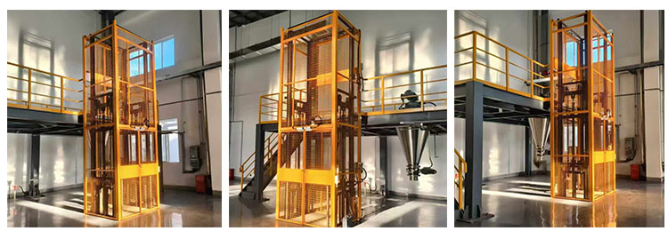 Industrial Warehouse Hydraulic Wall-mounted Freight Elevator, High ...