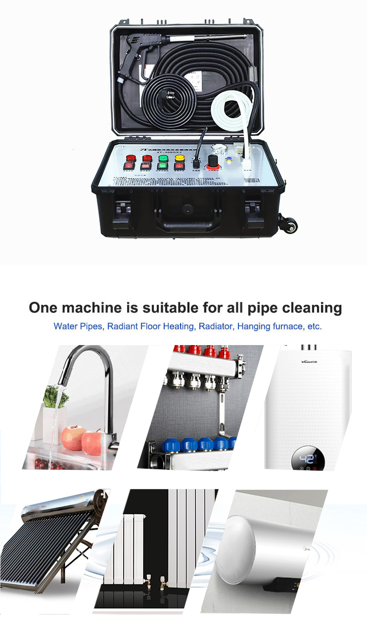 High Pressure Cold Water Pump Scale Drain Pipe Cleaning Machine, High ...