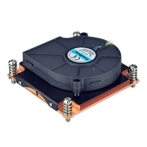 Square Cpu Cooler Pure Copper Heatsink For Server, High Quality Square ...