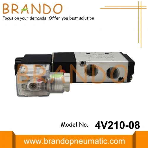 1/4'' PT 4V210-08 Airtac Type Pneumatic Solenoid Valve China ...