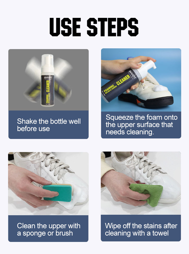 Sneaker Foaming Shoe Cleaner Liquid Shoe Care, High Quality Sneaker ...