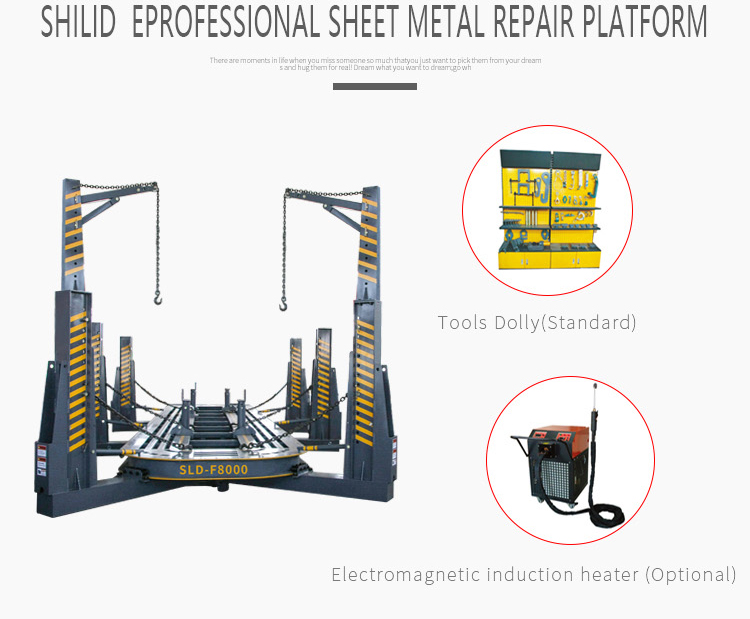 Sld Truck Body / Chassis Frame Truck Pulling Bench Heavy Truck Repair ...