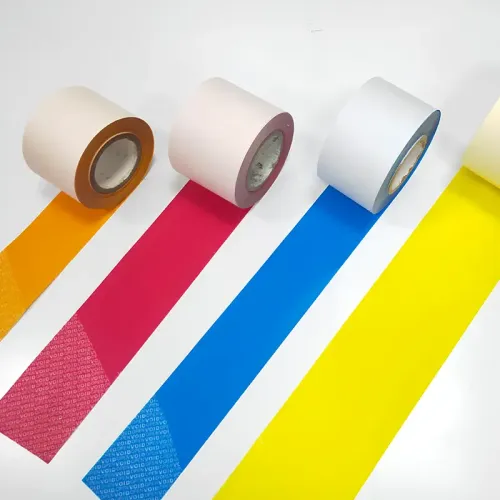 Red All Transfer Open Void Label Material, High Quality Red All ...