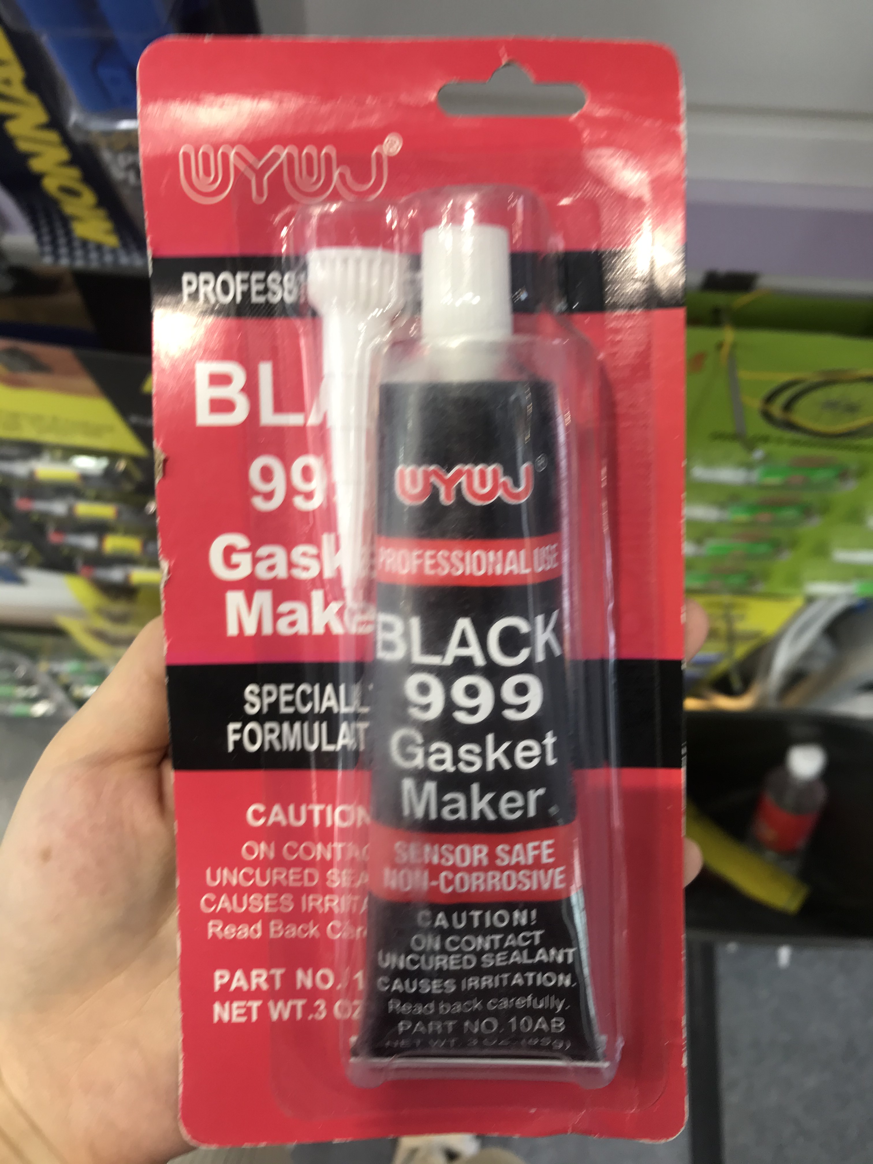 Black Rtv Silicone Gasket Maker Sealant 85g, High Quality Black Rtv ...