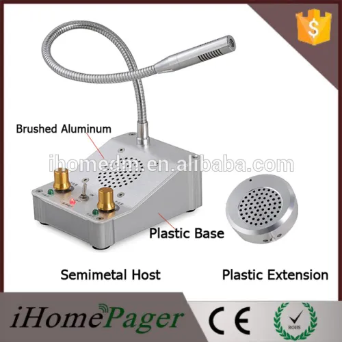 Ez808a-1 Two Way Communication Bank Window Service Intercom, High ...