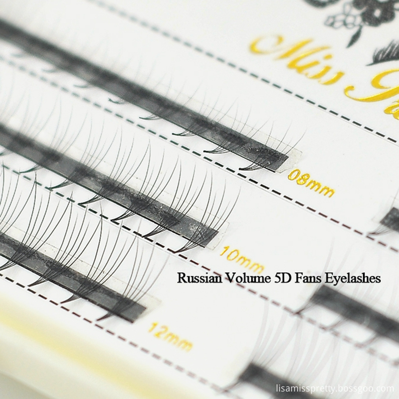 Knot Free Cluster 3d Premade Fan Eyelash, High Quality Knot Free ...