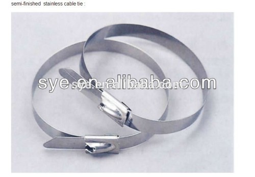 Steel,ss 304 Material And Self-locking Type Stainless Steel Band Cable ...