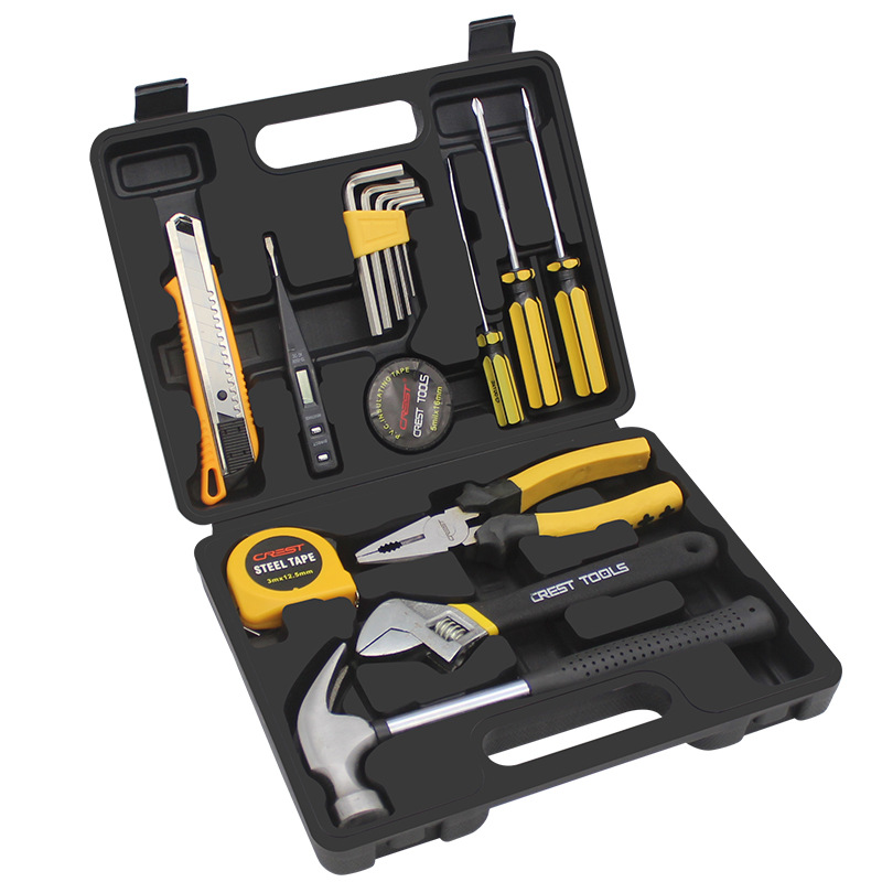 16-piece Hardware Toolbox Gift Set: Comprehensive Home Maintenance And ...