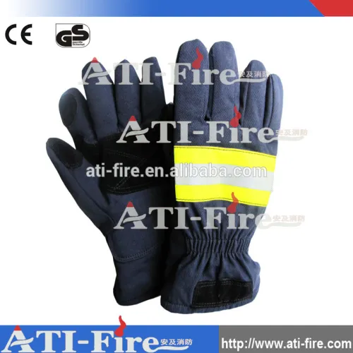 Firefighter Gloves/fire Rescue Gloves/leather Fire Fighting Gloves ...