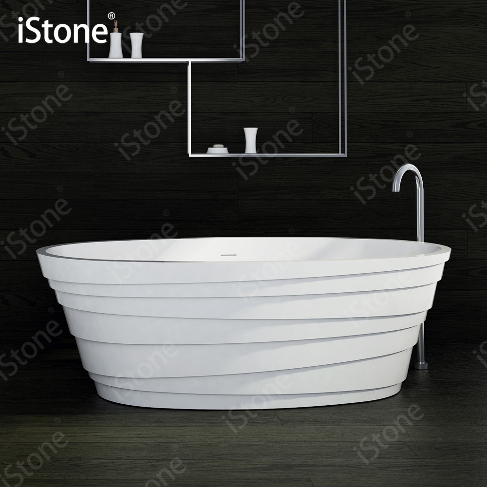 Classic Istone Solid Surface Composite Stone Bathtub Wd6555/wd65100 ...