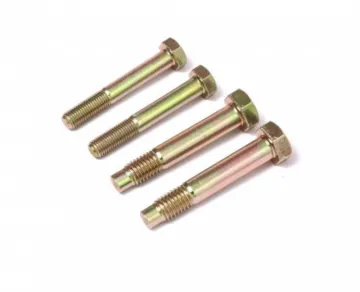 Gold Hex Flange Head Titanium Bolts, High Quality Gold Hex Flange Head ...