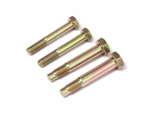M5 Golden Color Hex Flange Head Titanium Bolts, High Quality M5 Golden ...