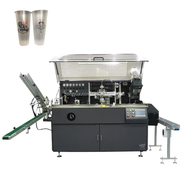 Disposable Cups Automatic Screen Printer Printing Machine, High Quality ...
