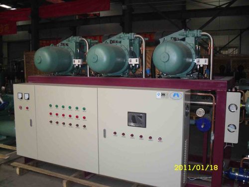 Multi Screw Compressor Rack With Condenser (spbsh3-90), High Quality ...