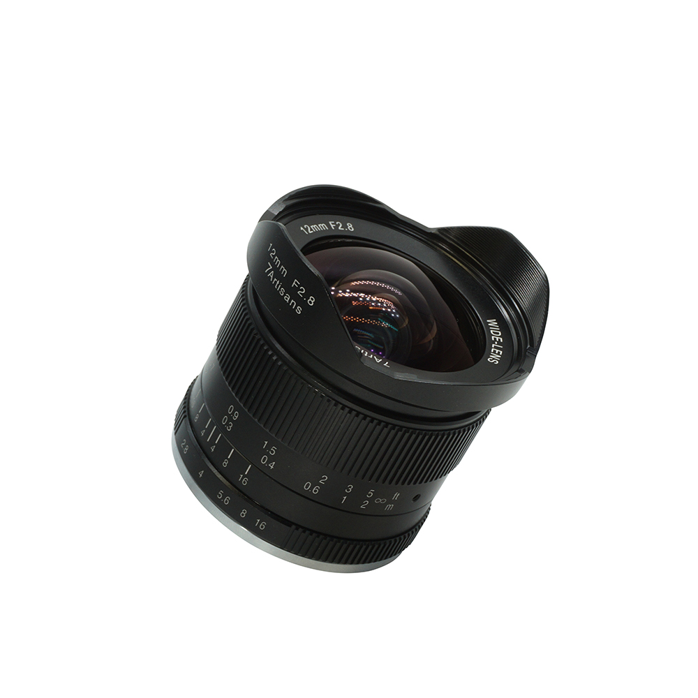 7artisans 12mm F2.8 Ultra Wide Angle Camera Lens Manual Focus Prime ...