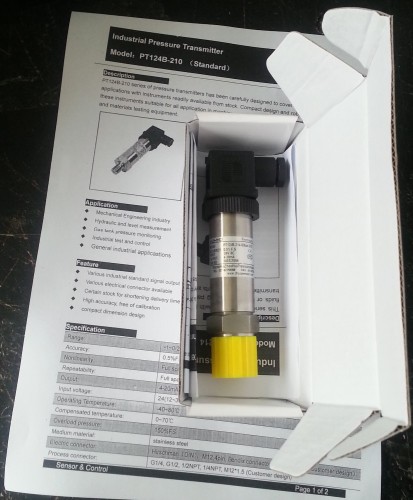 Intrinsically Safe Explosion Proof 4-20ma Pressure Transmitter, High ...