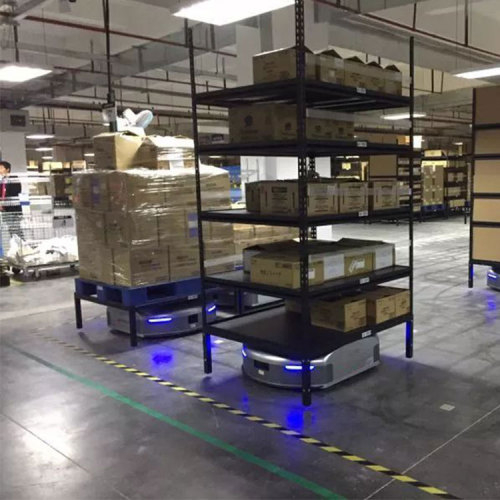 คลังสินค้าอัตโนมัติพาเลท Agv Mobile Rack คุณภาพสูง คลังสินค้าอัตโนมัติ ...