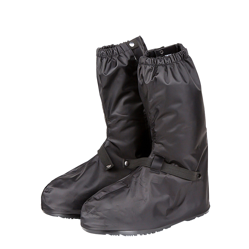 Waterproof Motorcycle Boot Shoe Cover With Reflective Heels, High ...