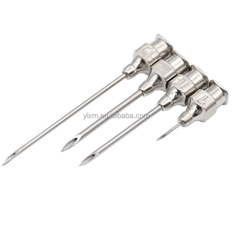 Stainless Steel Hypodermic Veterinary Syringe Needles For Medical ...