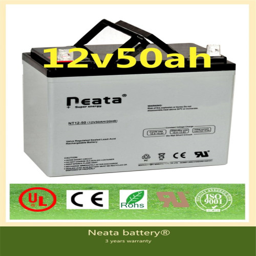 Neata Battery 12v 50ah Agm Vrla Smf Sla Front Lead Acid Battery 12v ...