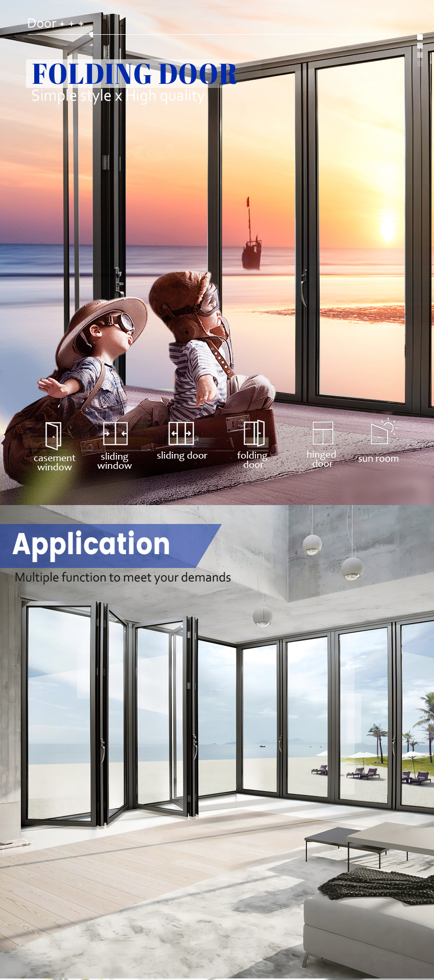 Australian Standard Aluminium Sliding And Folding Doors & Double Glazed ...