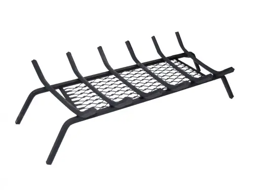 Cast Wrought Iron Fire Grates With Ember Catcher, High Quality Cast ...
